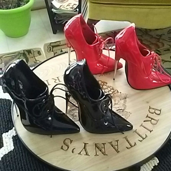 Pleaser | Shoes | Pleaser Scream Fetish Heels 2 Pairs | Poshmark
